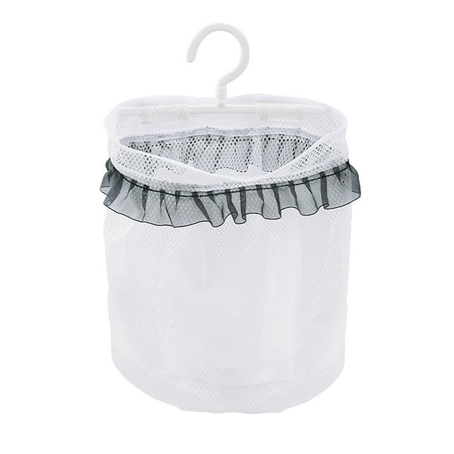 Reusable Clothespin Bag With Hanger Hanging Storage Mesh Bag For Over ...