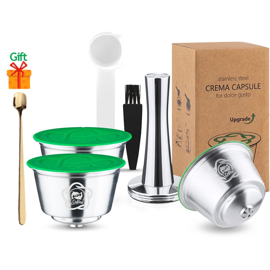 Reusable Coffee Capsule for Nescafe Dolce Gusto Genius s Plus Stainless ...