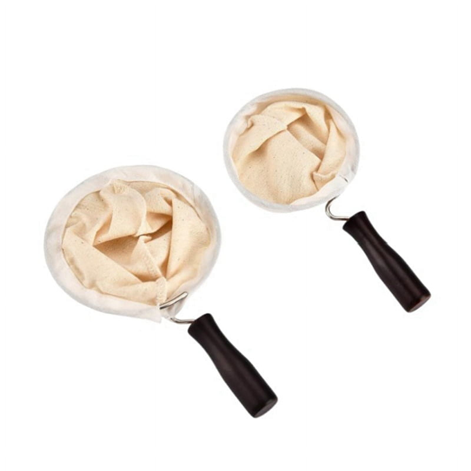 Reusable Coffee Filter Bag Stainless Steel Handle Cloth Strainer ...