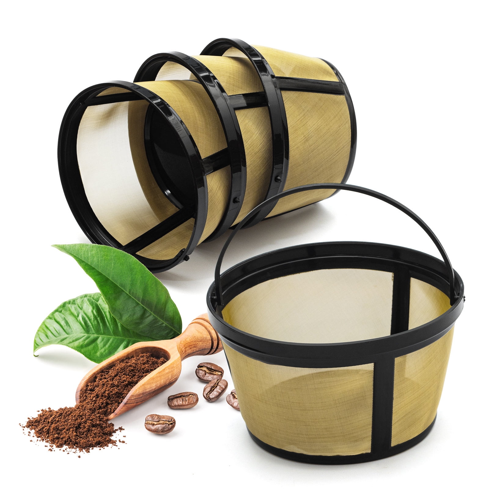 Reusable Coffee Filters 8-12 Cup Basket Coffee Filter for Mr. Coffee ...