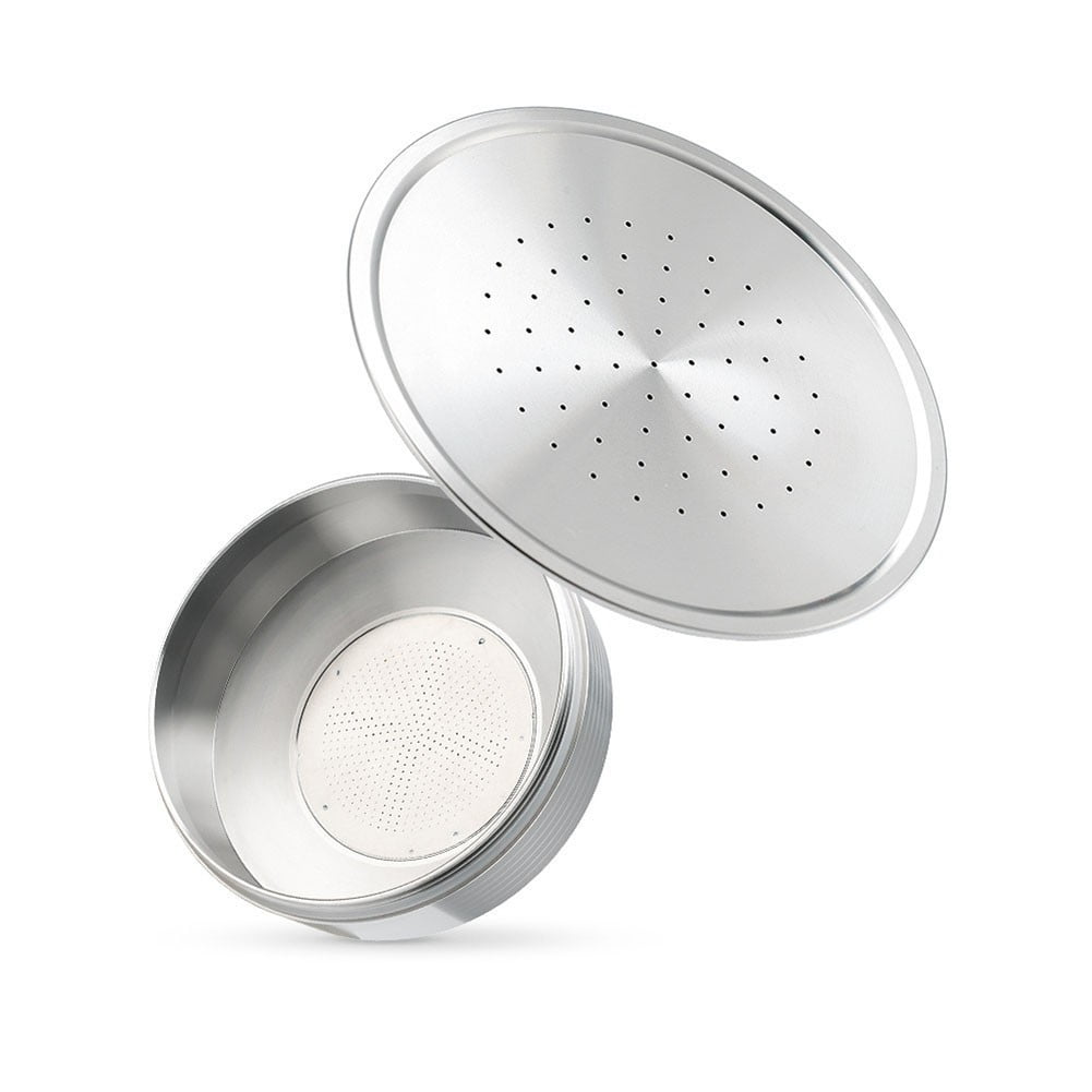 Reusable Coffee Pods, Washable Stainless Steel Refillable Coffee Powder ...