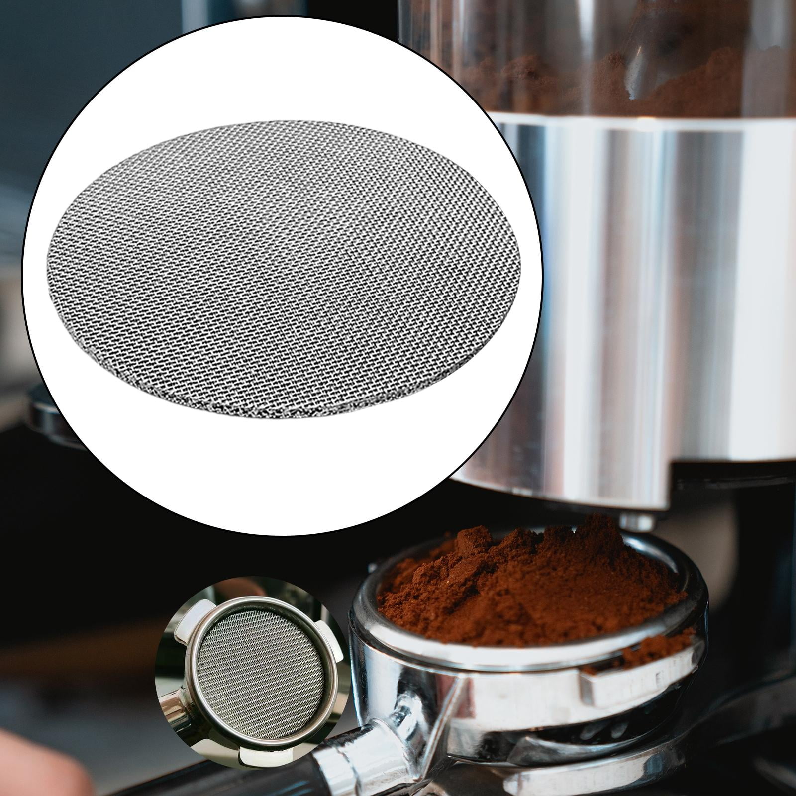 Reusable Coffee Portafilter Screen Filter 150ΜM Fineness Coffee Filter ...