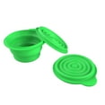 Reusable Collapsible Bowls with Lids-2 Pack, Green - Walmart.com
