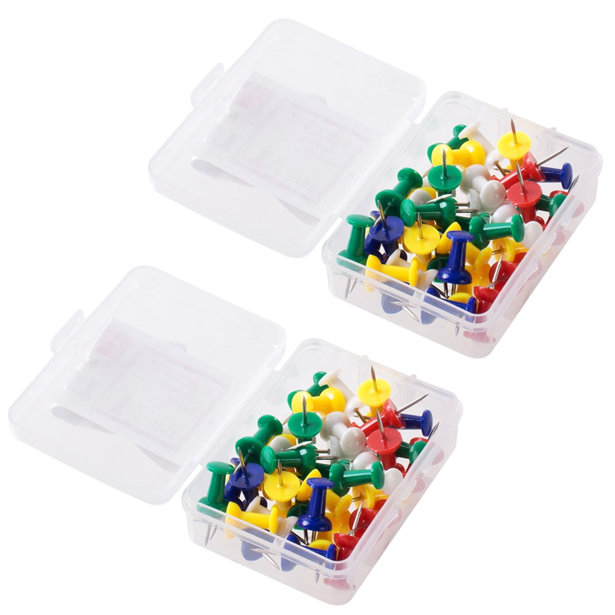 Reusable Container, Assorted Colors Push Pins For Creative Office ...
