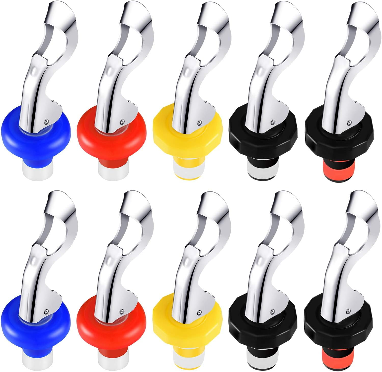 Reusable Corks, Expandable Manual Beverage Stoppers, Silicone Bottle ...