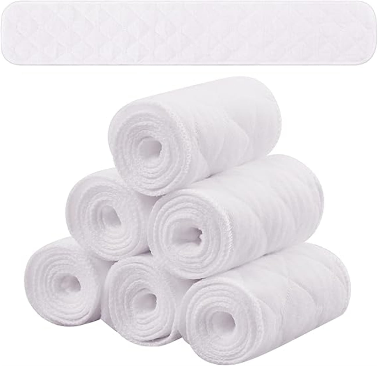 Reusable Cotton Bra Liners - Set of 6,Bexikou Bra Liners to Absorb ...