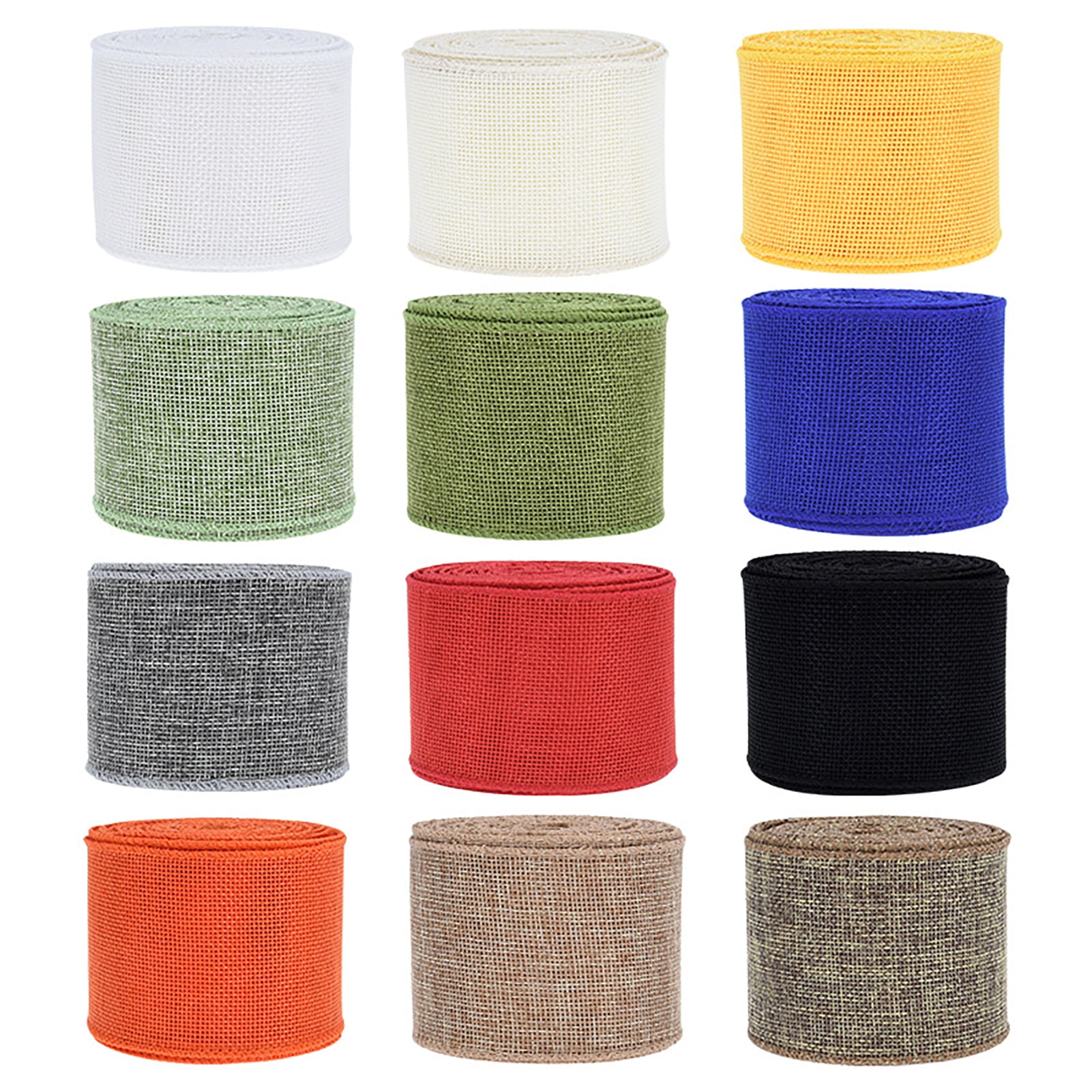 Reusable Crafts Ribbon Roll – Soft, Tear-Resistant, Fall Burlap Ribbon ...