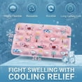 Reusable Cute Gel Ice Packs for Injuries - Soft Flexible Cold Compress ...