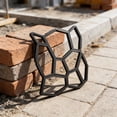 Reusable DIY Plastic Concrete Paving Mold, Stepping Stone Maker For ...