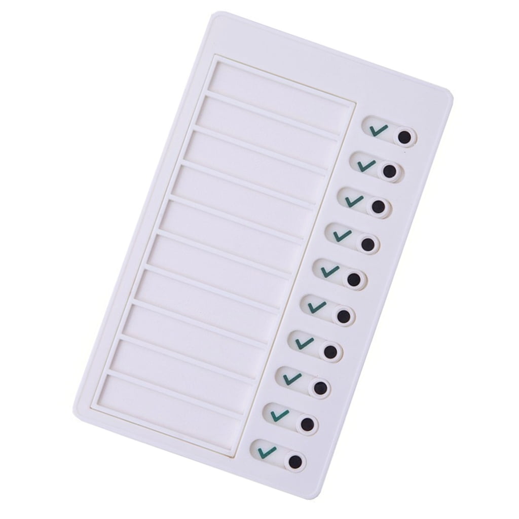 Reusable Daily Routine Chart - Visual Schedule Board & Time Management ...
