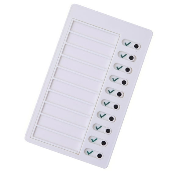 Reusable Daily Routine Chart - Visual Schedule Board & Time Management ...