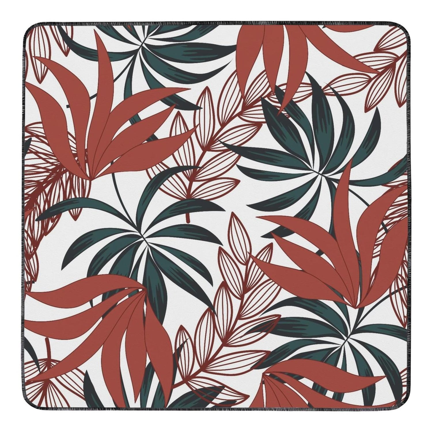 Reusable Dog Pee Pads with Hawaiian Plant Patterns, Washable Non-Slip ...