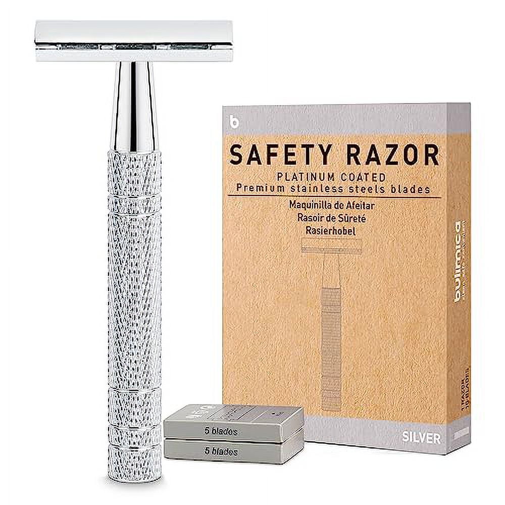 Reusable Double Edge Safety Razor for Women, Single Blade Razors for ...