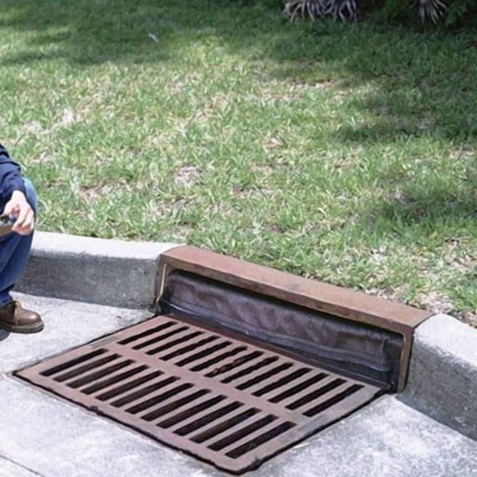Reusable Drain Guard Catch Basin Insert for Stormwater Runoff - 24x48 ...