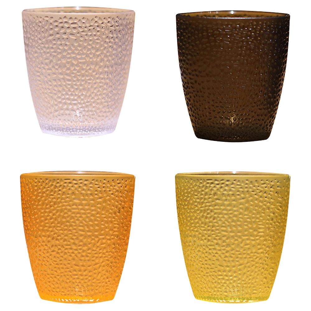 Reusable Drinking Cups, Elegant Frosted Water Droplet Design Acrylic ...