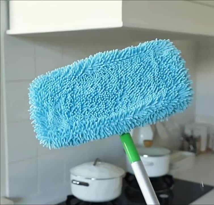 Reusable Dry Mop Pad Microfiber Wet Mop Pad Replacement Mop Pad ...