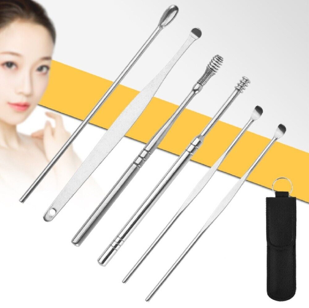 Reusable Ear Wax Remover Tool – Spiral Picker Spoon Safe Ear Cleaning ...