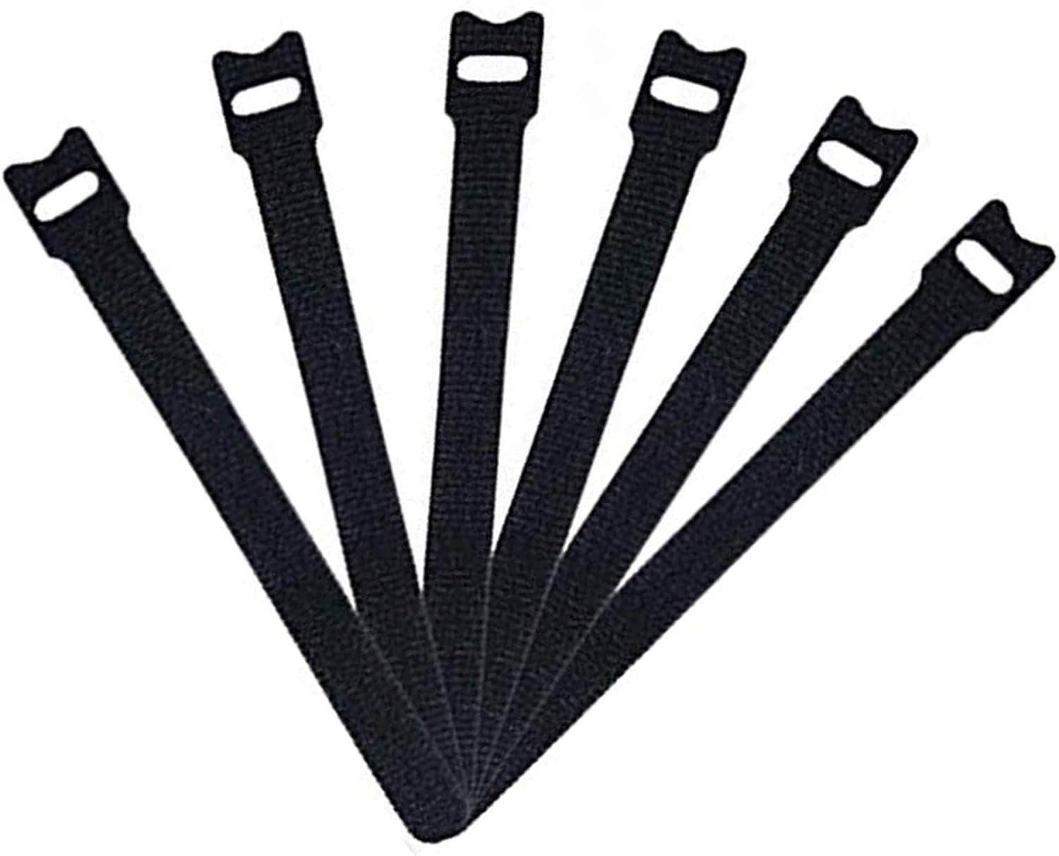 Reusable Fastening Cable Ties Straps Microfiber Cloth Hook And Loop ...