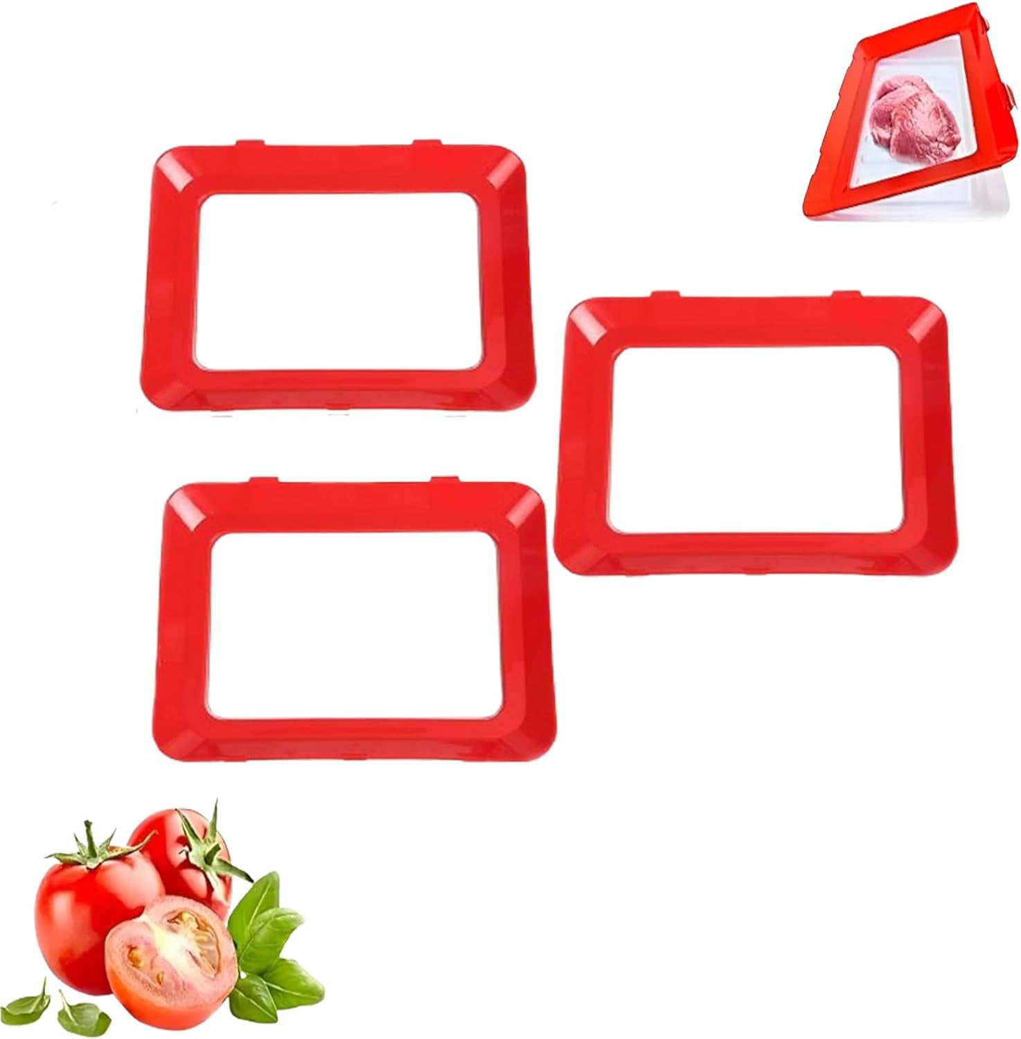Reusable Food Preserving Tray, Allowancek Food Preservation Trays ...