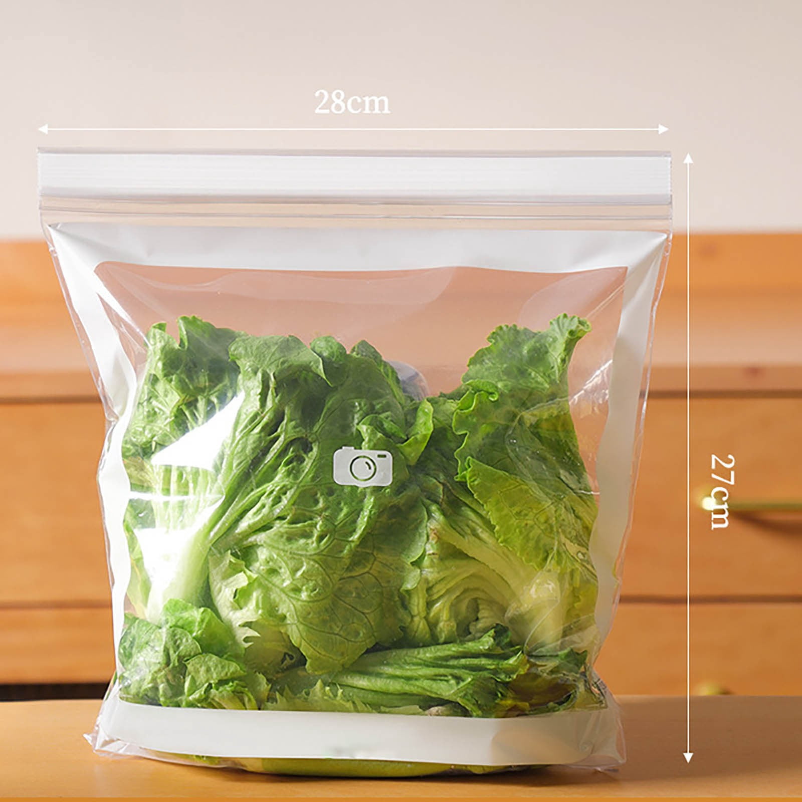 Reusable Food Storage Bags - Leak Proof Freezer Bags with Double Zipper ...
