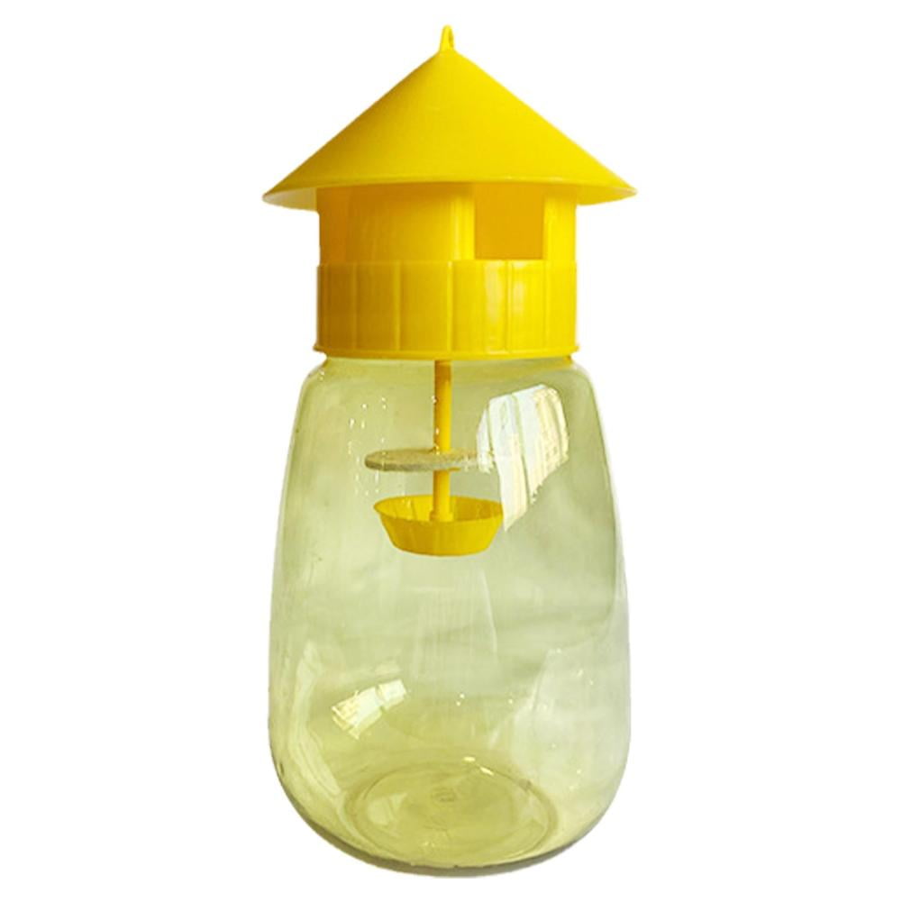 Reusable Fruit Fly Trap Killer Yellow Cage Drosophila Trap Fly Catcher ...