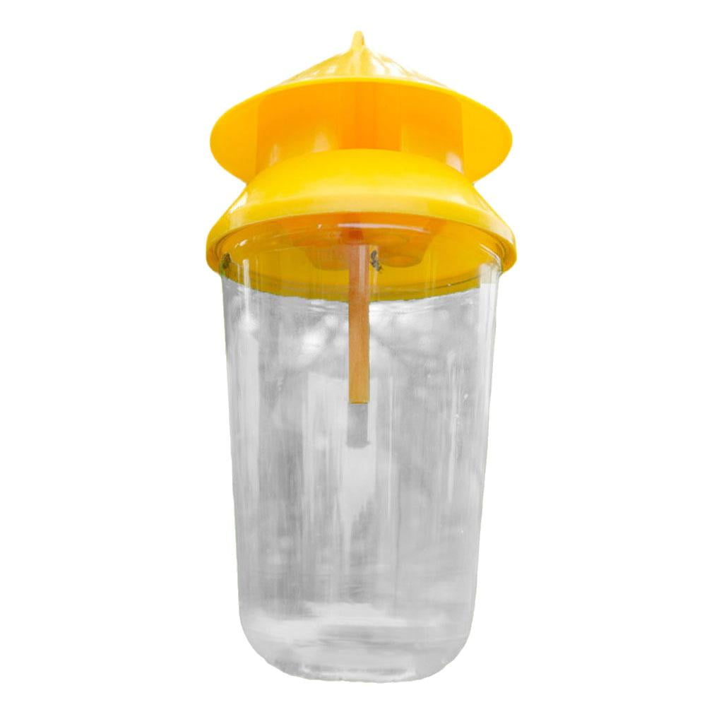 Reusable Fruit Fly Trap Killer Yellow Cage DrosophilaTrap Fly Catcher ...