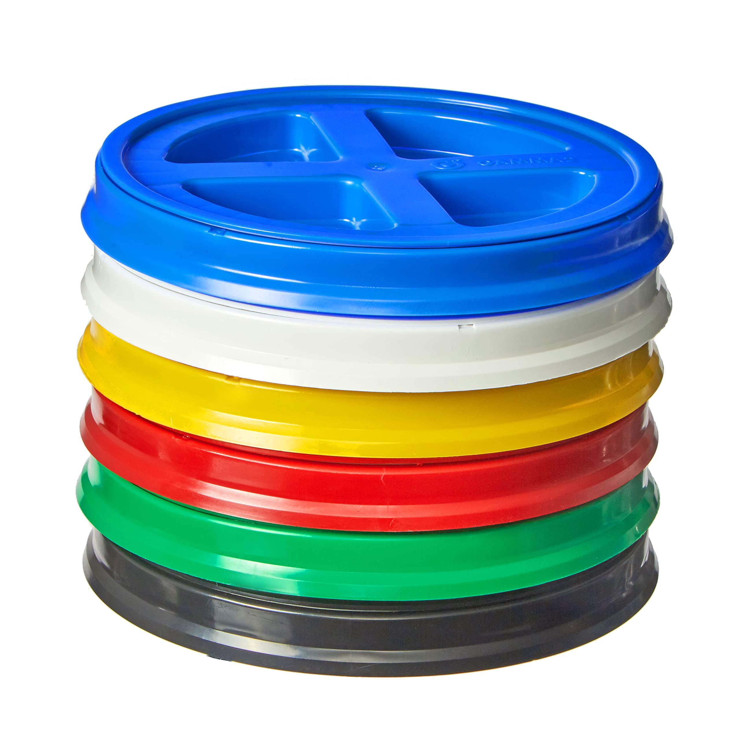 Reusable Gamma Seal Lids 3.5 5 6 7 Gallon Buckets, Food Safe BPA Free ...