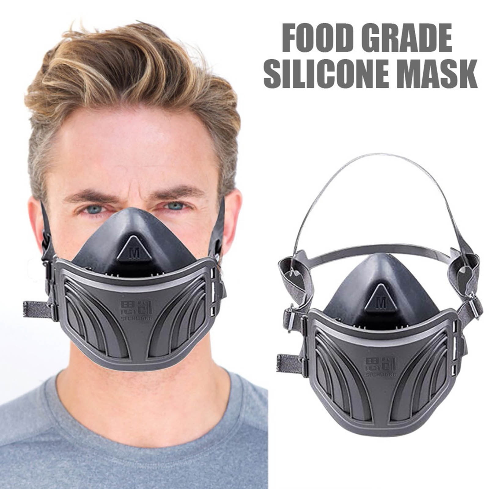 Reusable Gas Mask Cover | Paint & Chemical Protection | Anti-Gas & Dust ...