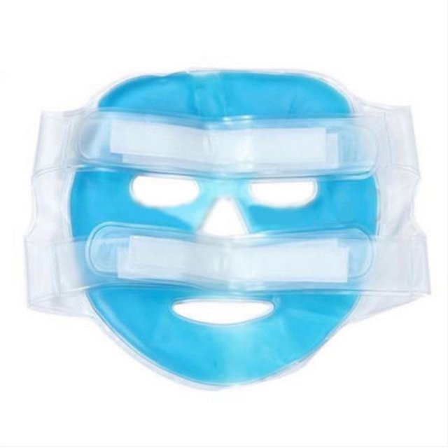 Reusable Gel Mask Cold/Hot Compress Face Mask Soft Cooling Gel Mask ...
