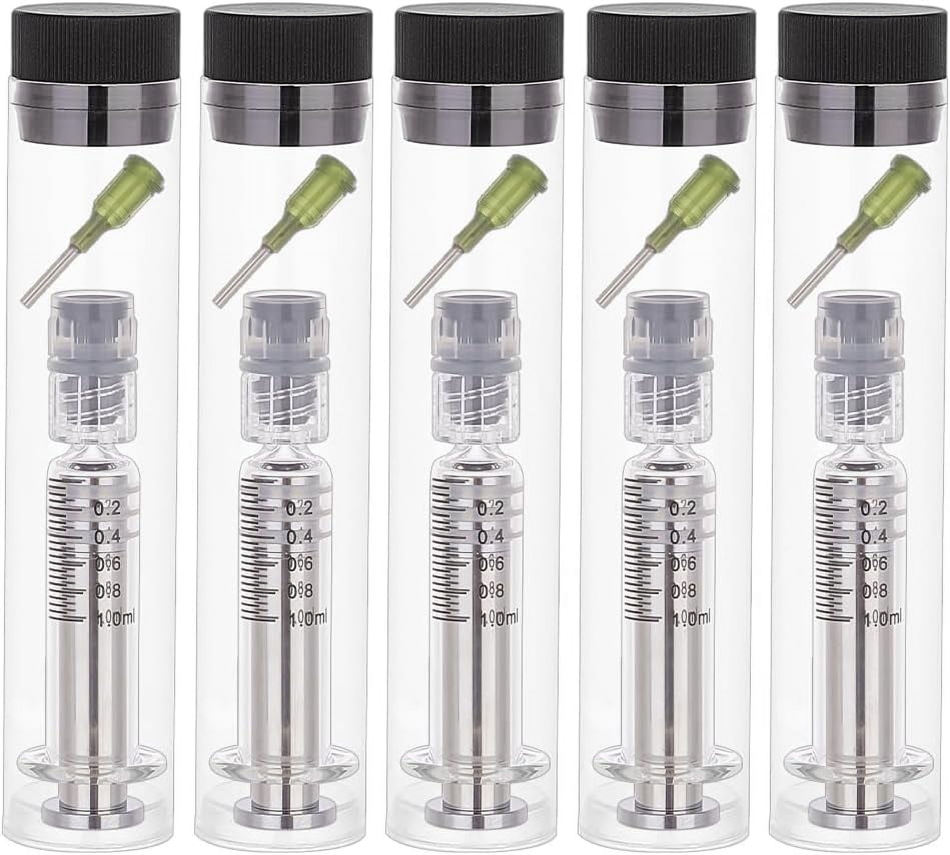Reusable Glass Dispensing Syringes with Luer & Needle for Industry or ...