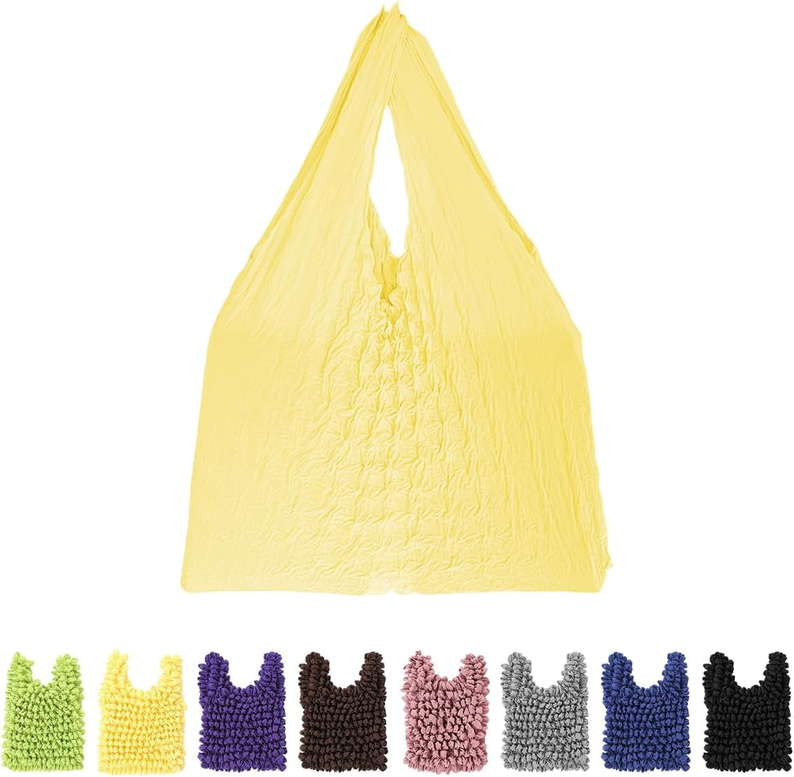 Reusable Grocery Bags, Magic Stretch Shopping Bags with Handles, Large ...