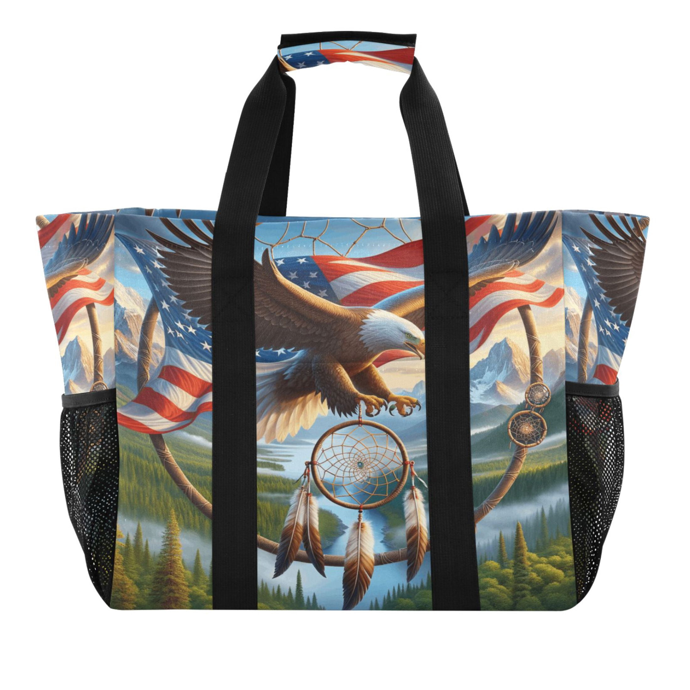 Reusable Grocery Bags with Handle Side Pocket Waterproof Shopping ...