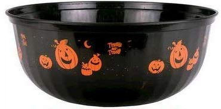 Reusable Halloween Party Plastic Serving Bowl Tableware (Pattern May ...