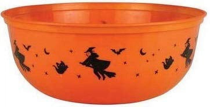 Reusable Halloween Party Plastic Serving Bowl Tableware (Pattern May ...