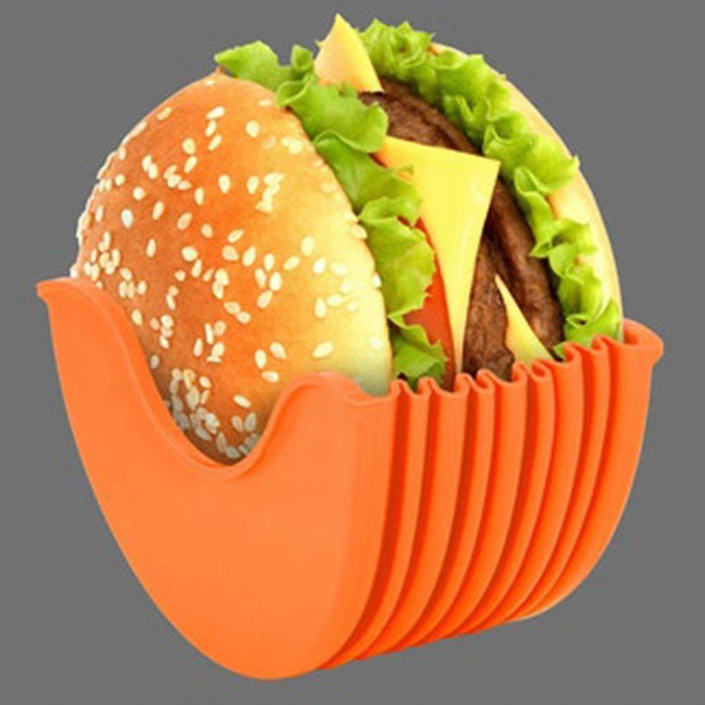 Reusable Hamburger Buns Fixed Box Sandwich Burger Buddy Holder ...