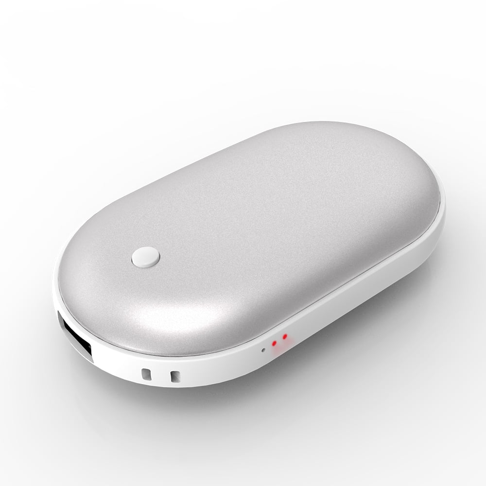 Reusable Hand Warmer Rechargeable, Portable Double-Sided Pocket Hand ...