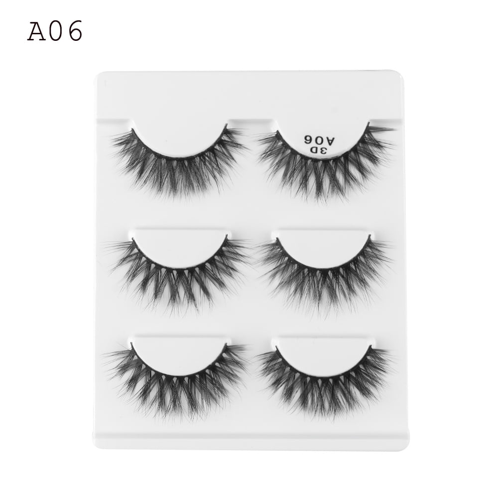 Reusable Handmade Cross Wispy Lashes Voluminous Cilia Extension Tools ...