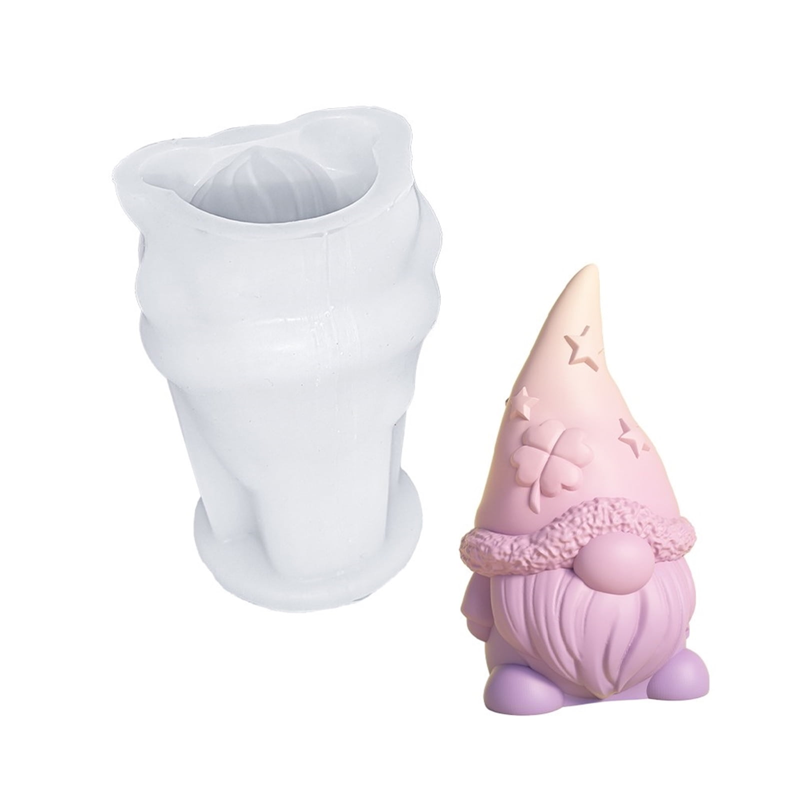 Reusable Heart Star Gnomes Display Ornament Mold Perfect For Resin ...
