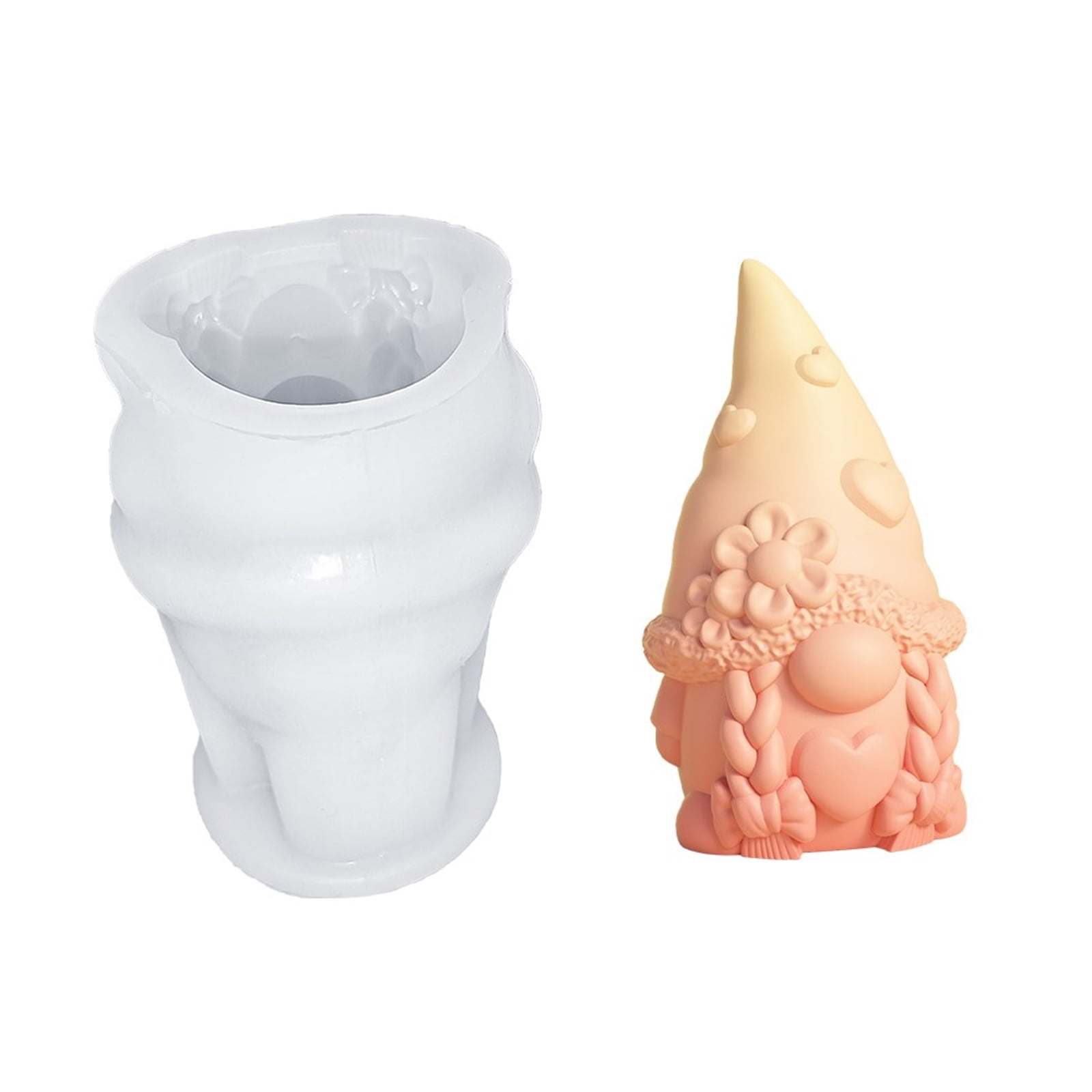 Reusable Heart Star Gnomes Display Ornament Mold Perfect For Resin ...