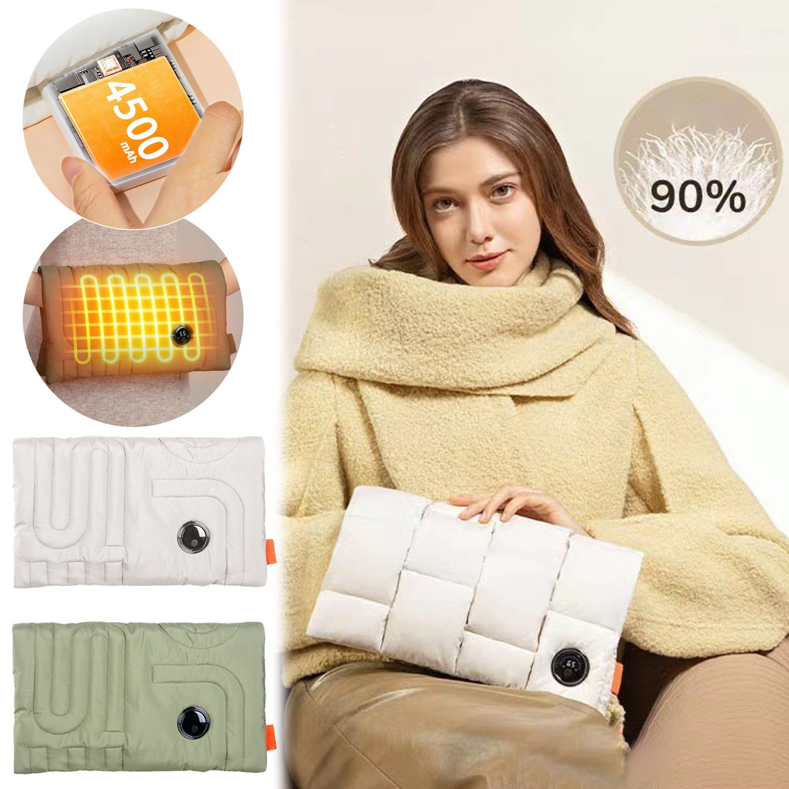 Reusable Heating Pad Boil Hand Warmers for Women Microwave ...