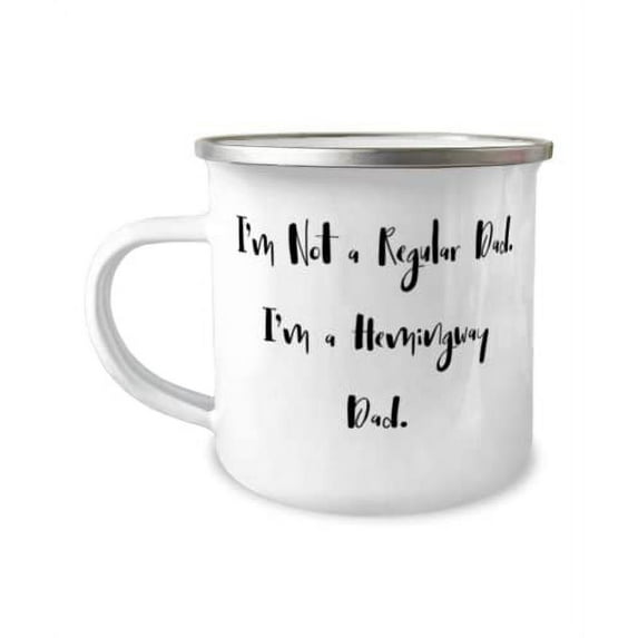 Reusable Hemingway Cat Gifts, I'm Not a Regular Dad. I'm a Hemingway ...