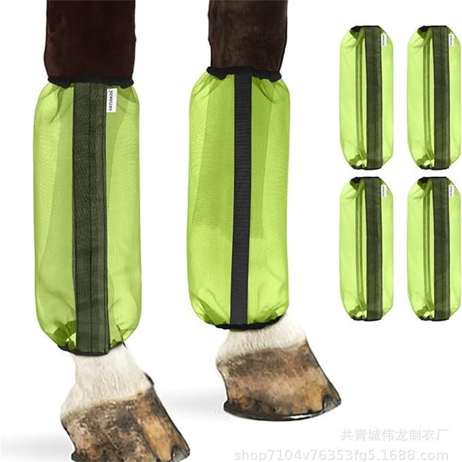 Reusable Horse Leg Boots Shields from Insect, Horse Fly Boots, Keeping ...
