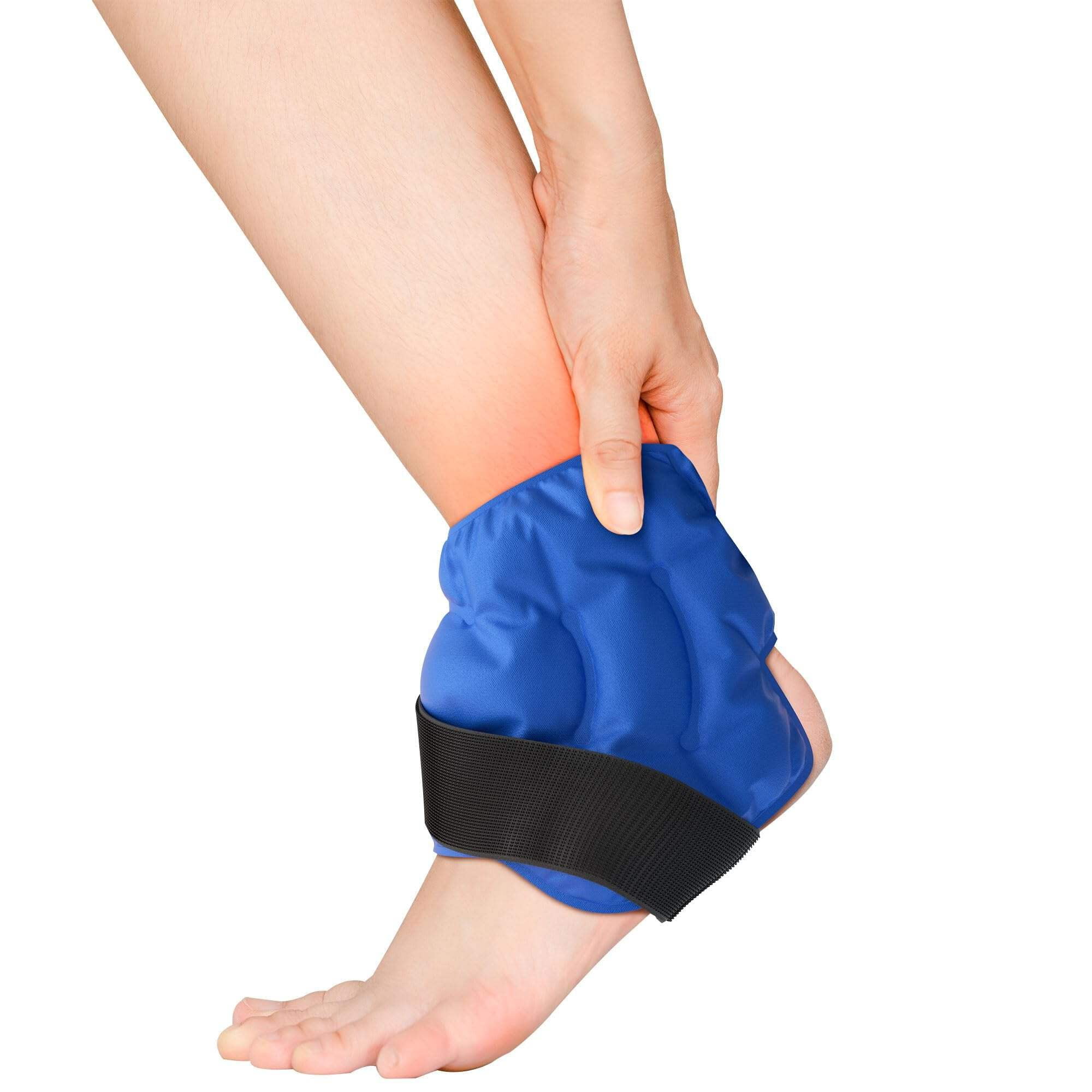 Reusable Hot Cold Ice Pack - Therapy Gel Pack for Muscle Pain, Bruises ...