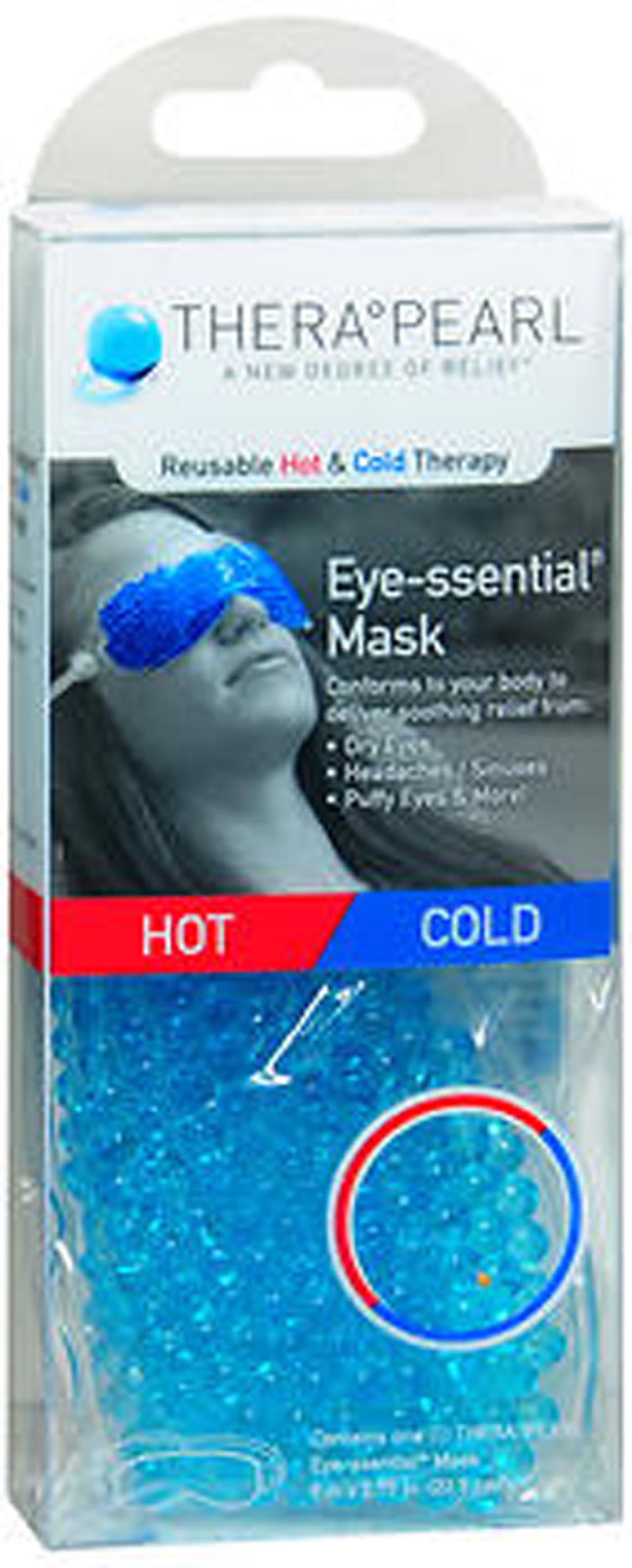 Reusable Hot Cold Therapy Eye Ssential Mask 1 Each Walmart
