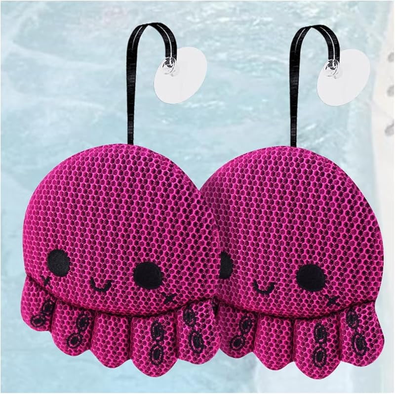 Reusable Hot Tub Scum Absorber and Oil Absorbing Sponge Twin Pack, Must ...