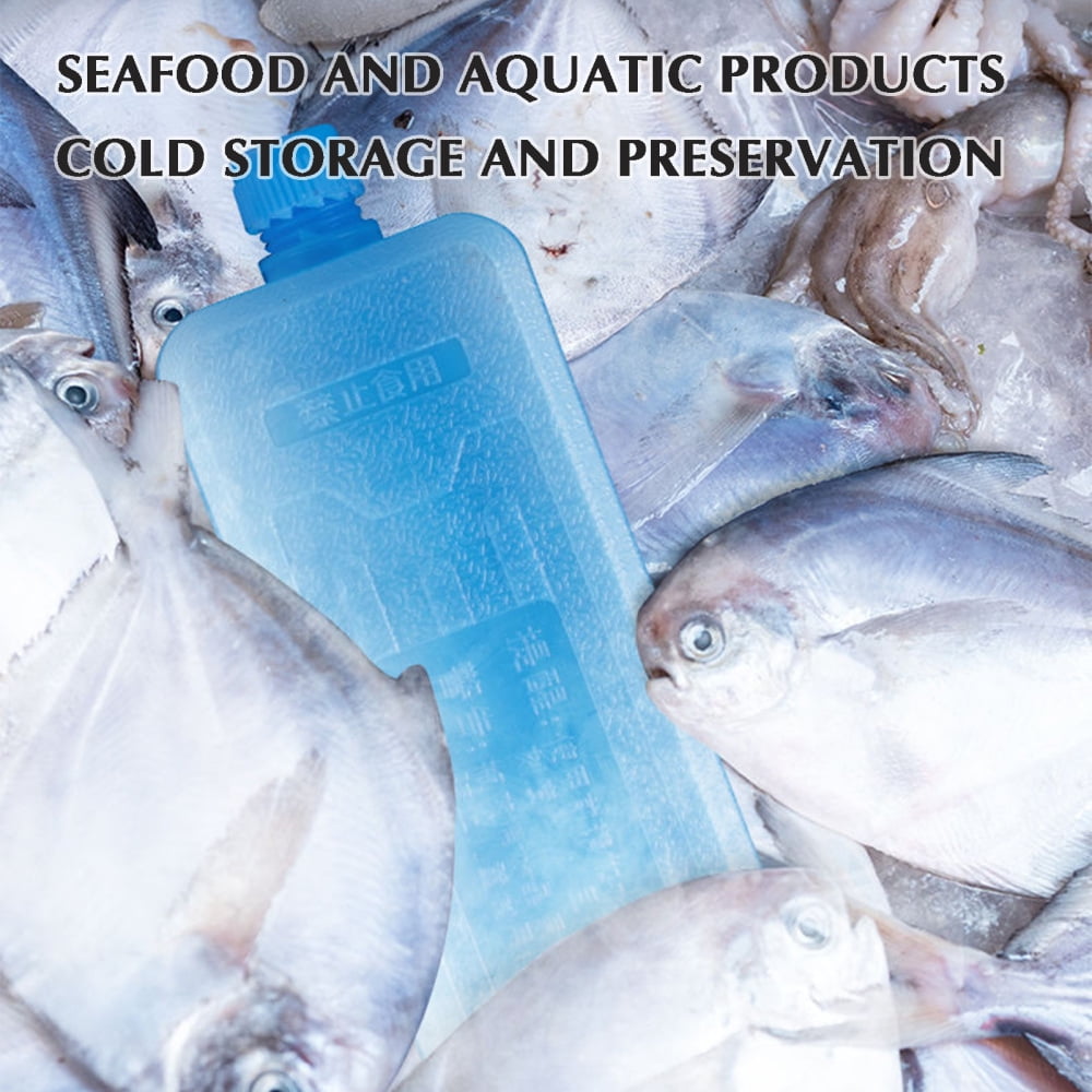 Reusable Ice Brick Ice Block Ice Pack Quick Freeze Ice Pack Box for ...