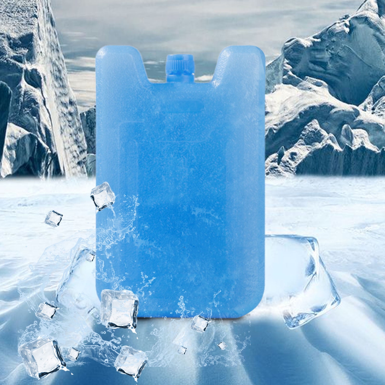 Reusable Ice Crystal Box For Cooling Fan And Lunch Bag Freezer Pack For ...