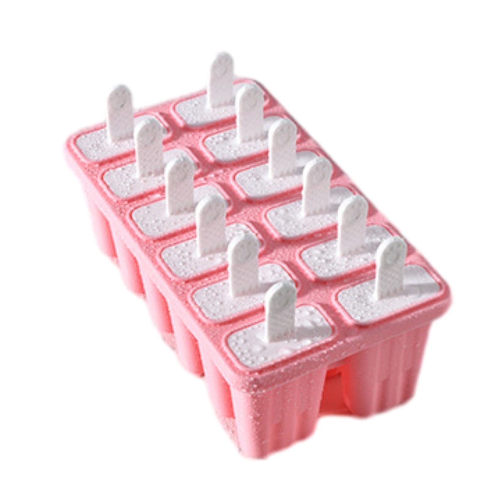 Reusable Ice Cubes, 12 New Slicone Ice Tray Maker Homemade Popsicle Ice ...