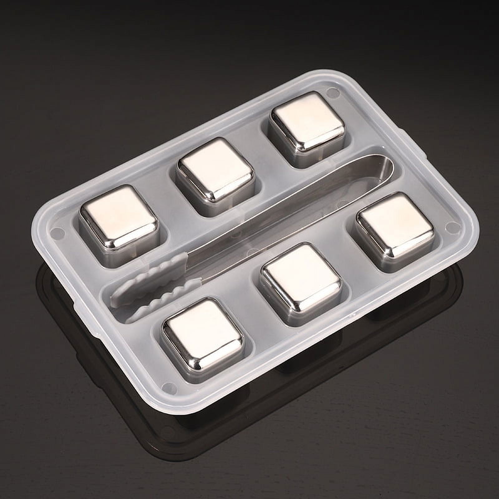 Reusable Ice Cubes For Drinks -Metal Ice Cube - Chills Drinks Without ...