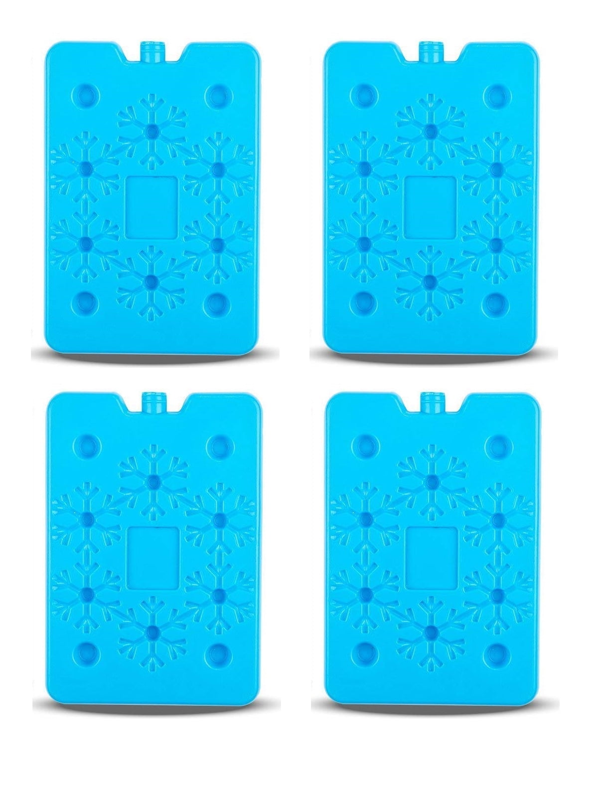 Reusable Ice Pack Set of 4, Lunch Box Cooler, BPA Free Long Lasting ...